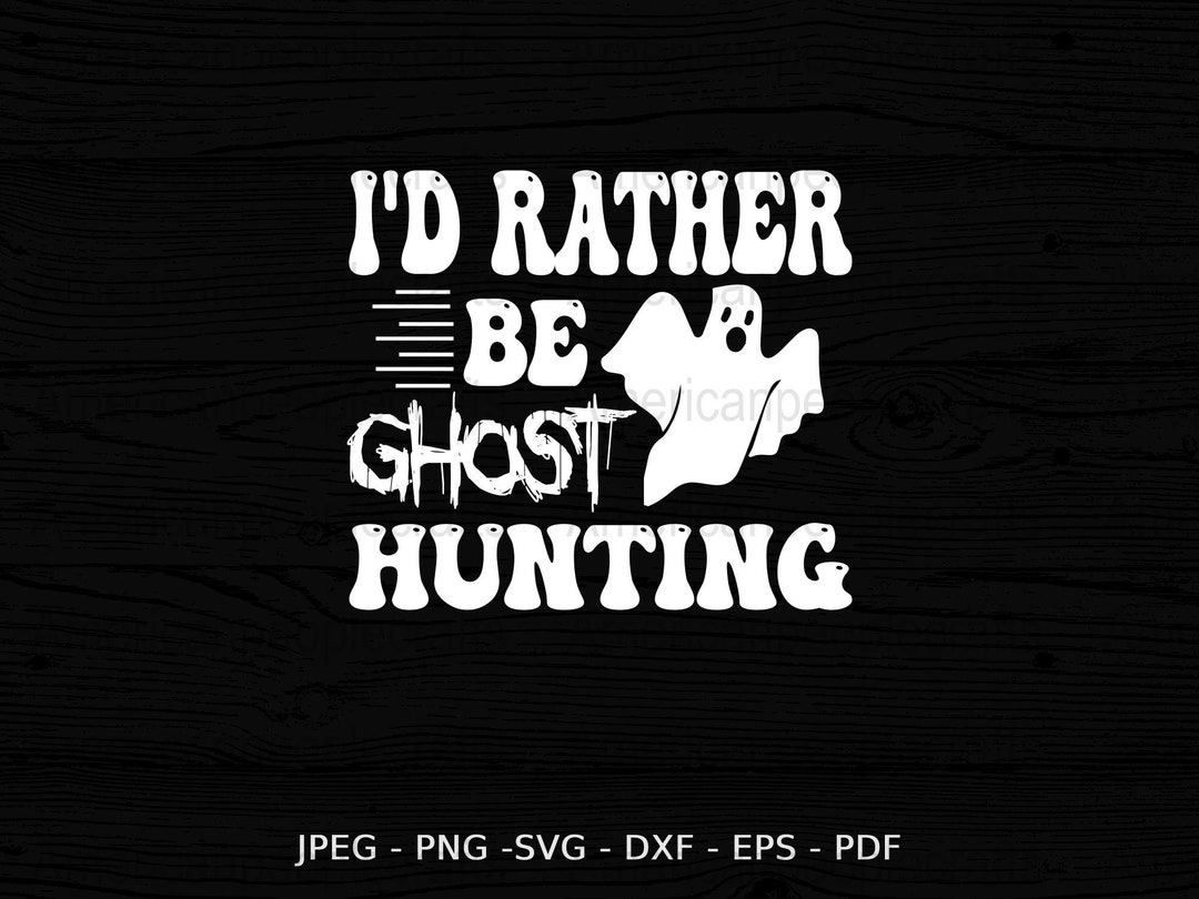 Paranormal Researcher Ghost Hunting SVG - Etsy