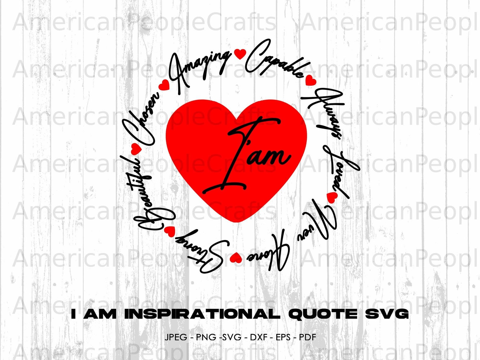 I Am Inspiration SVG ,I Am Positive Affirmations Svg ,I Am Strong Svg ...