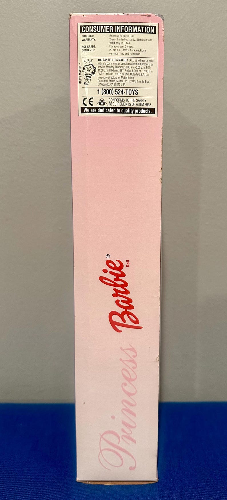 Vintage 1999 Mattel Princess Barbie New in Box No.23474 - Etsy