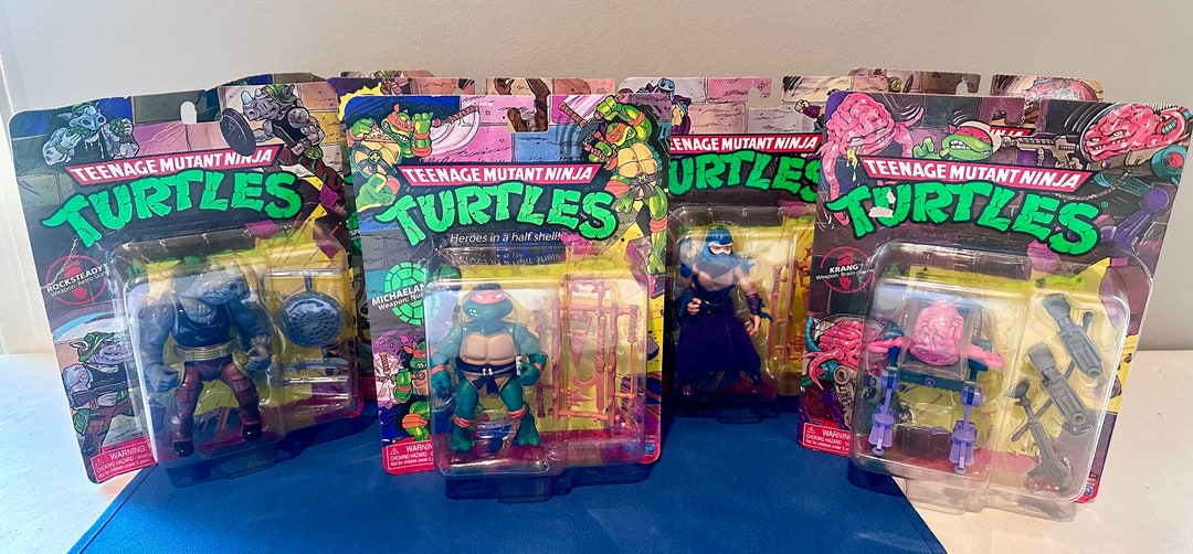 Playmates Classics Teenage Mutant Ninja Turtles/friends/foes New in ...