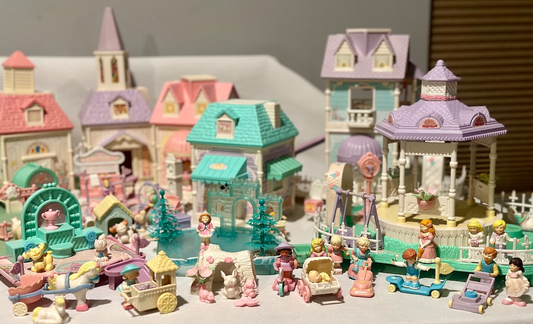 1988 Vintage Fisher-price Precious Places People and Accessories Sets ...