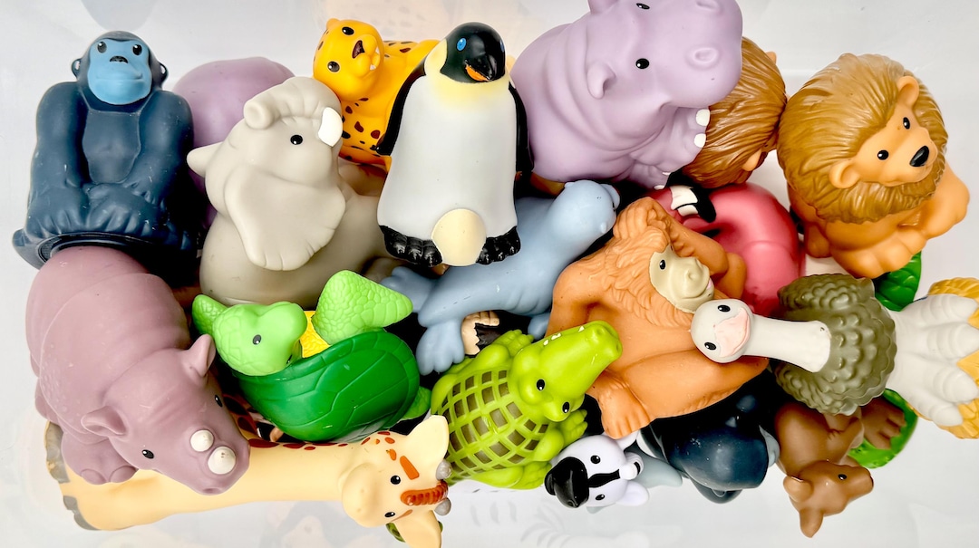 Vintage Fisher-price Little People Zoo Talkers - Etsy