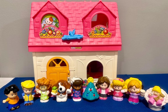 2015 Fisher price Little People Surprise and Sounds Home 12 Piece Lot Etsy Australia
