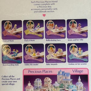 1988 Vintage Fisher-price Precious Places Complete New in Package “dad ...
