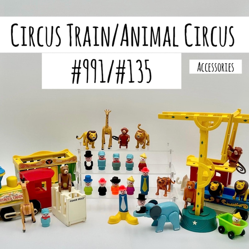 Vintage 991 Circus Train - Etsy