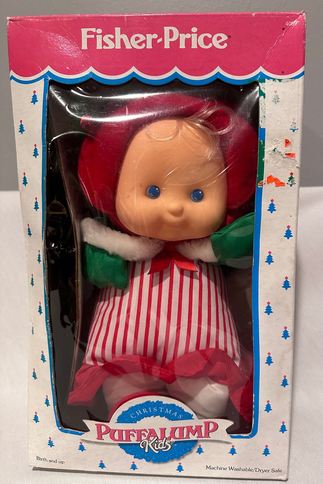 1992 Fisher Price Puffalump Kids Christmas Edition #4089 New in Open ...