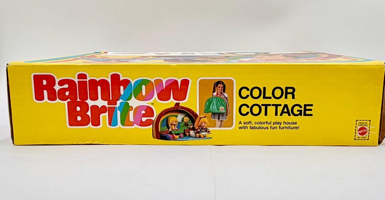 Vintage 1983 Hallmark/mattel Rainbow Brite Color Cottage Complete in ...