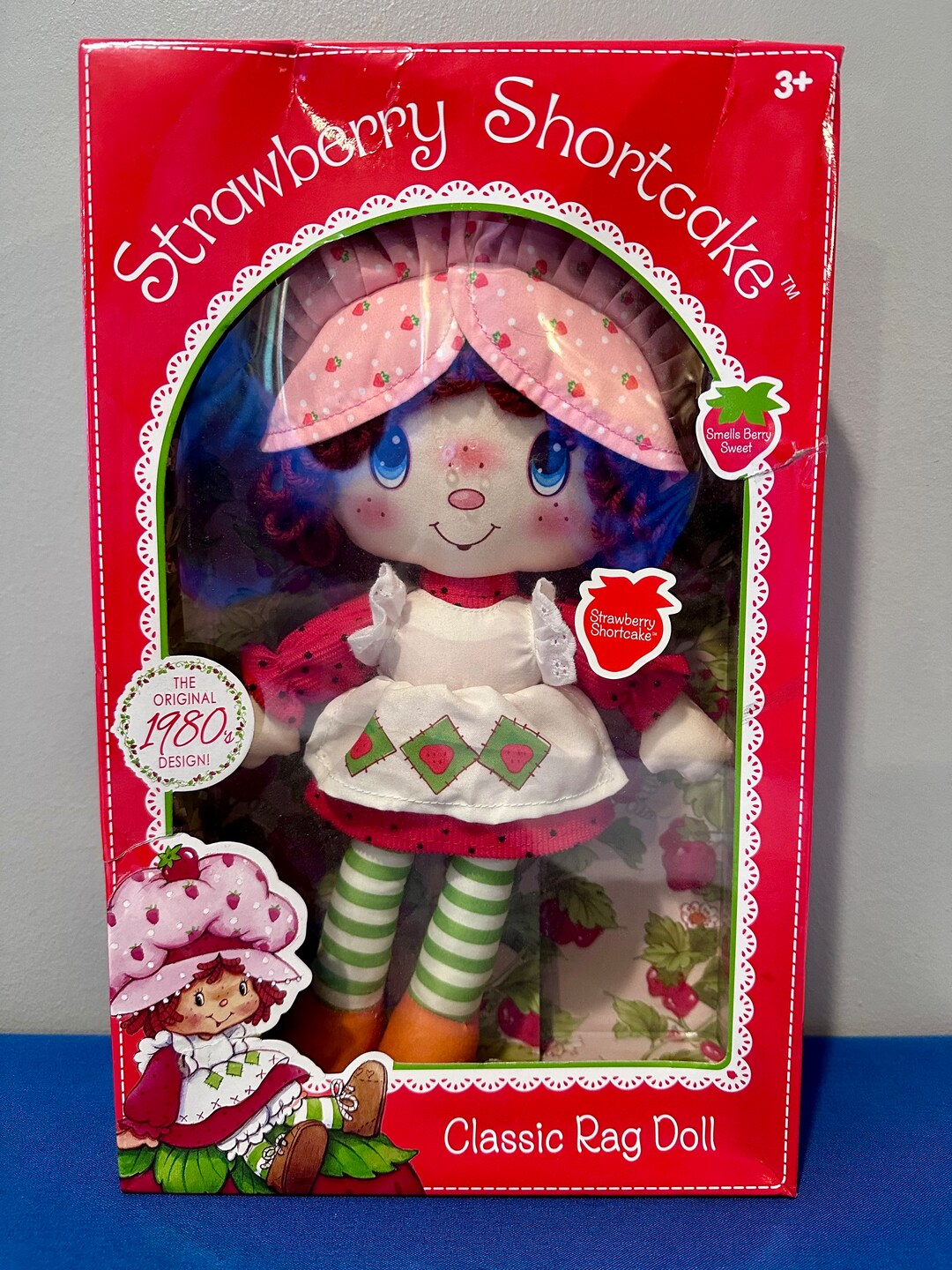 Strawberry Shortcake 1980s Design 15 Inch New in Box Basic Fun Soft ...