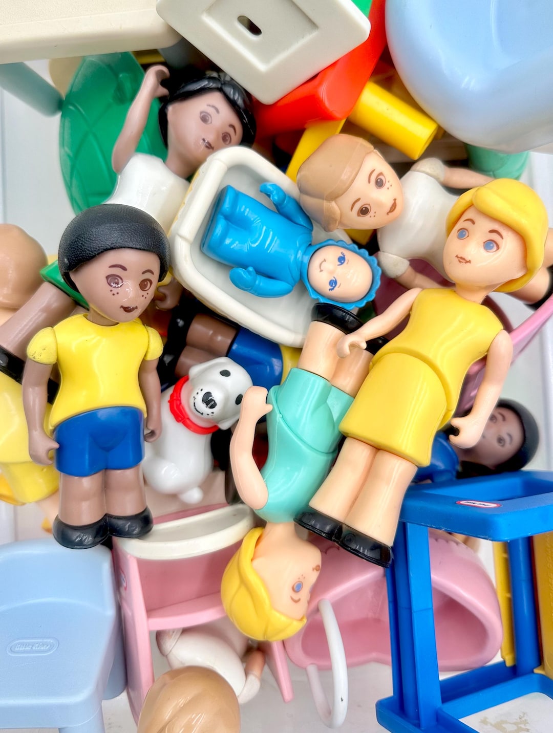 Vintage 1990s Little Tikes People, Furniture and Accessories *complete ...