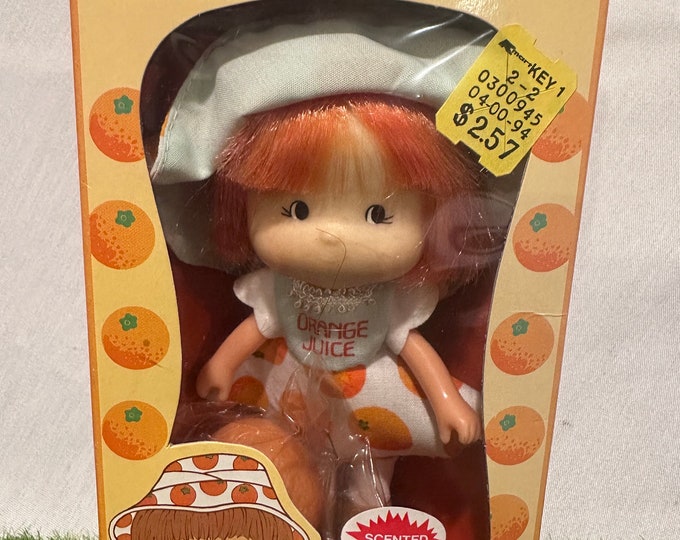 Vintage “blue Box” 1980 Orange Juice Doll New in Box - Etsy