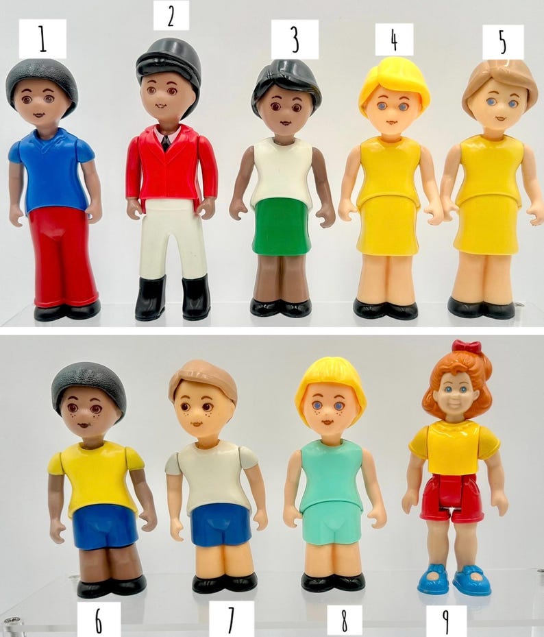 Vintage 1990s Little Tikes People, Furniture and Accessories *complete ...