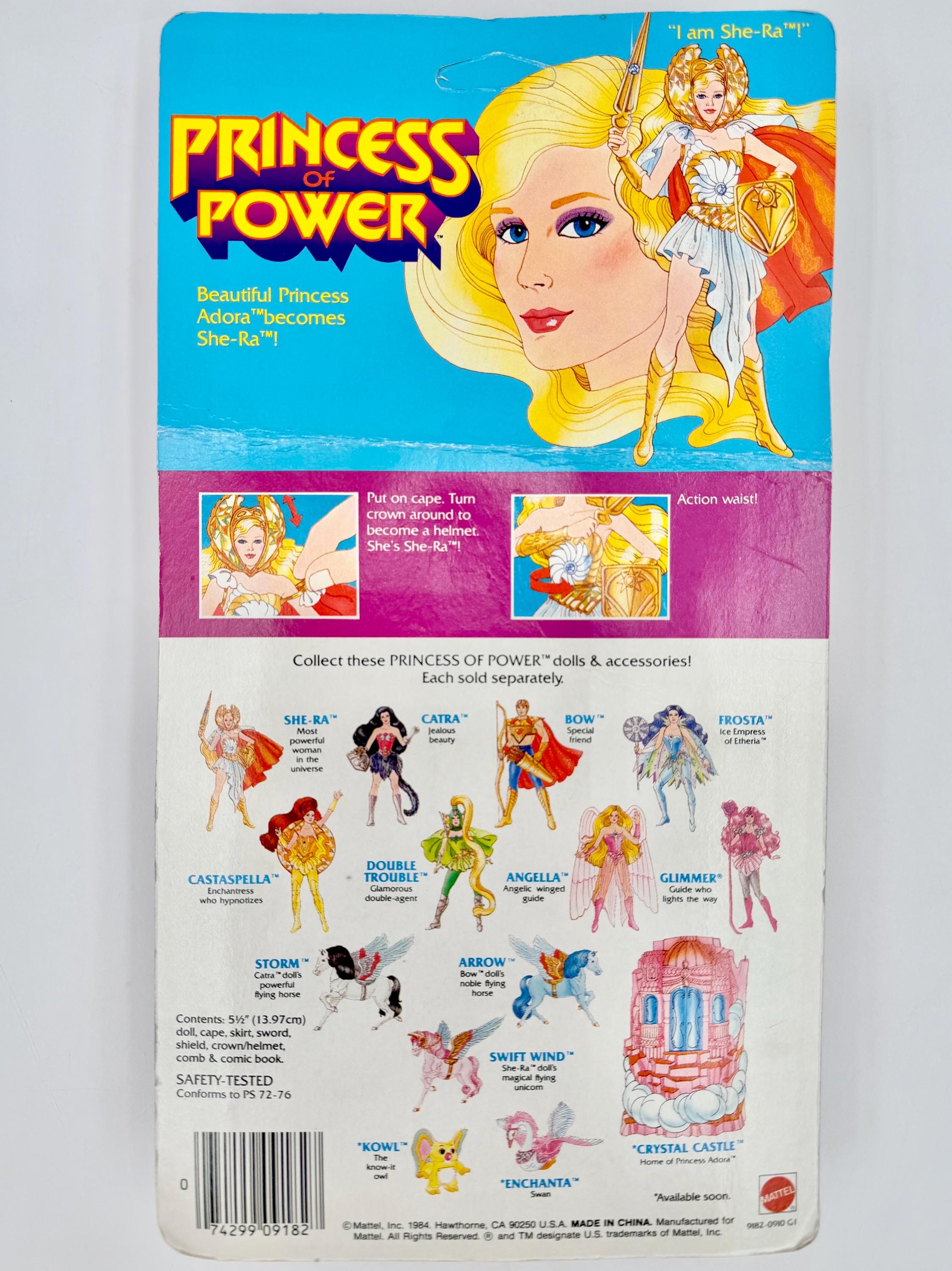 Vintage 1984 Princess of Power She-ra Figure New in Package - Etsy