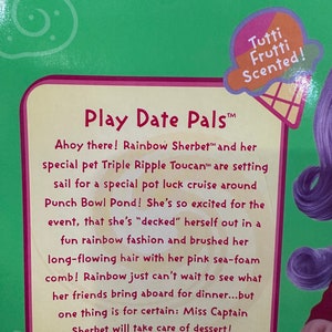 2006 16 Inch Strawberry Shortcake Play Date Pals Rainbow Sherbet Doll ...