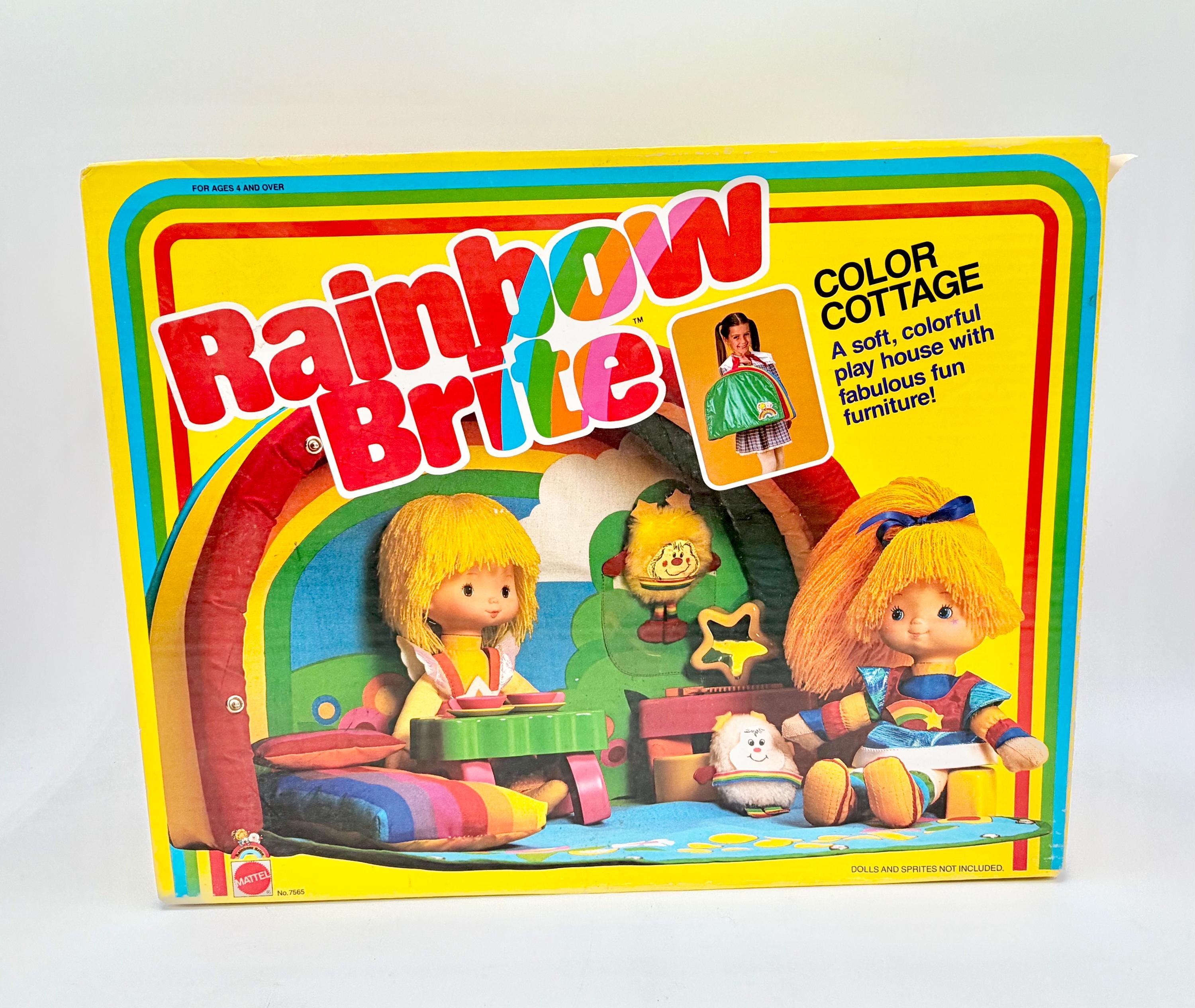 Vintage 1983 Hallmark/mattel Rainbow Brite Color Cottage Complete in ...
