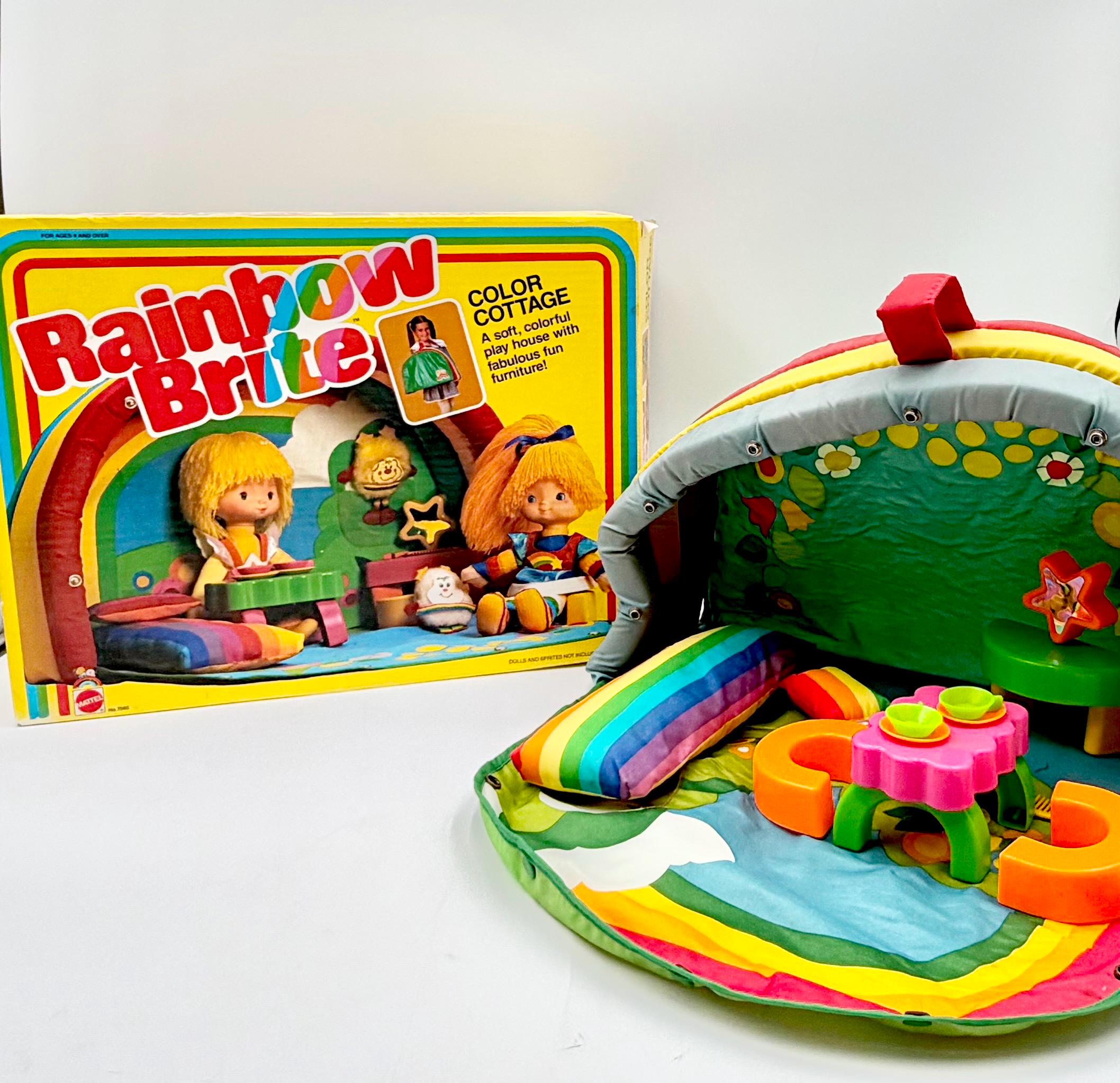 Vintage 1983 Hallmark/mattel Rainbow Brite Color Cottage Complete in ...