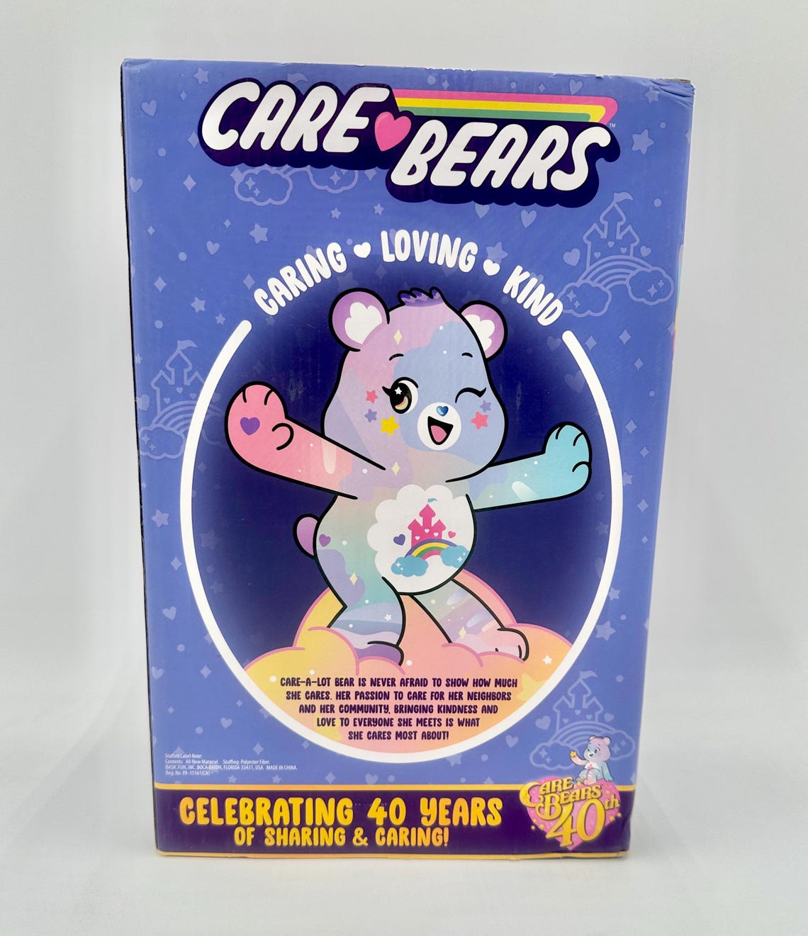40th Anniversary Care Bear, 13 Inch Care-a-lot Bear Special Collectors ...