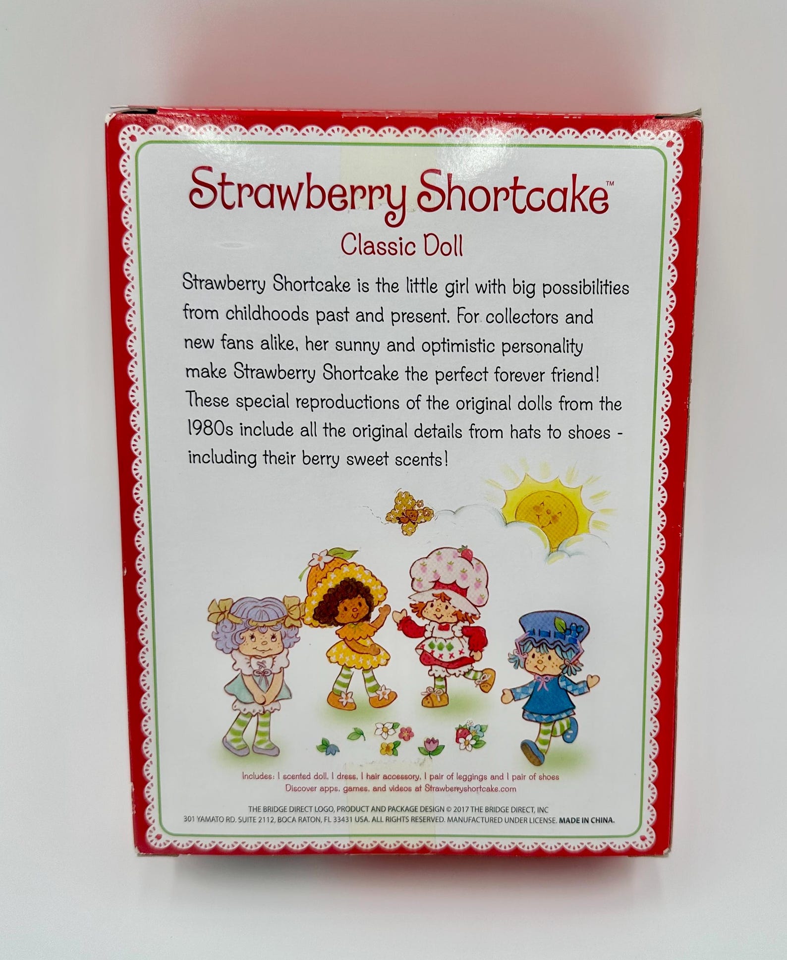 2017 the Bridge Direct Strawberry Shortcake Friend Orange Blossom 1980s ...