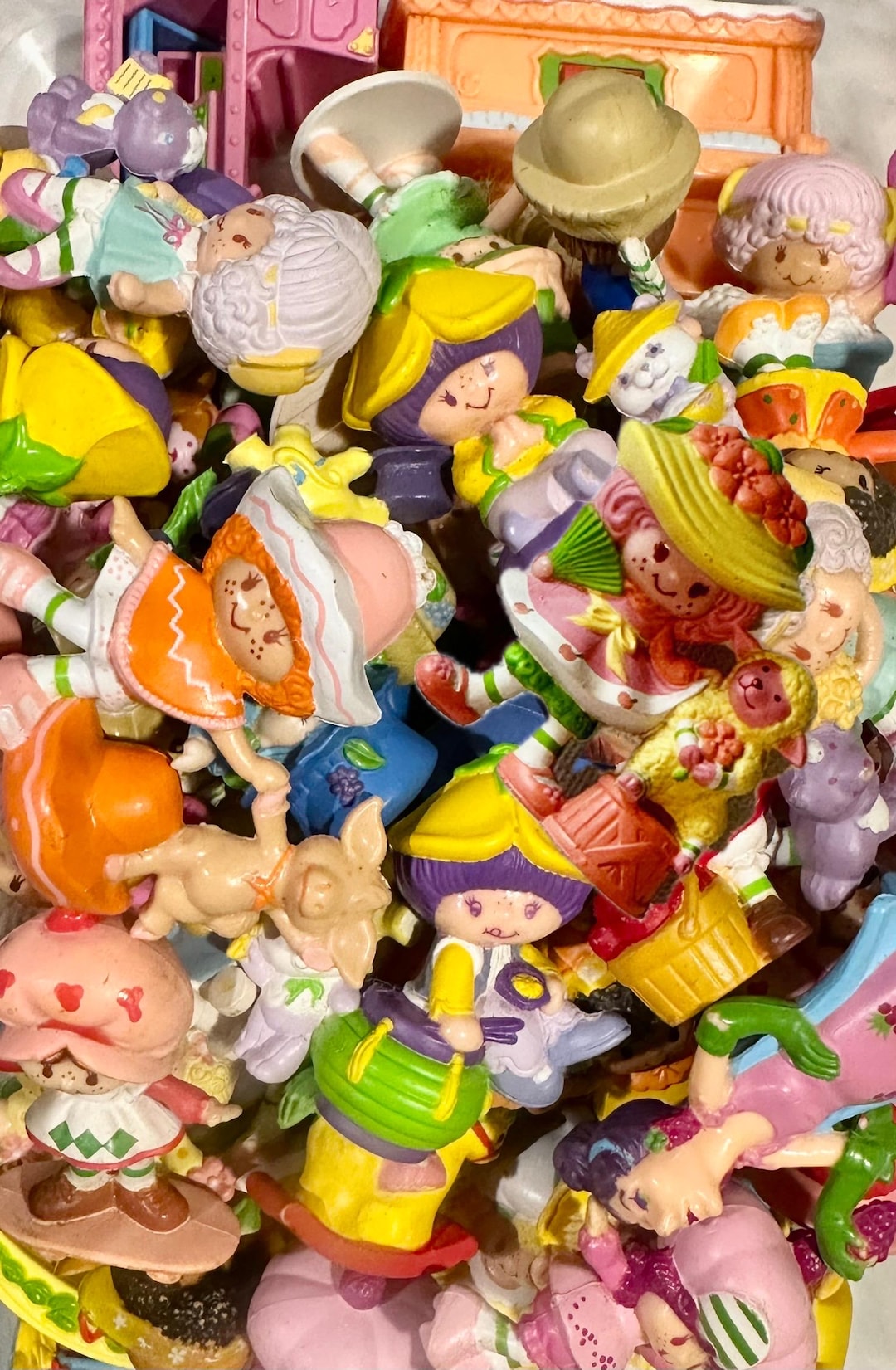 Vintage 1980s Strawberryland Strawberry Shortcake Miniatures and Deluxe ...