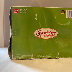 2002 Bandi Strawberry Shortcake Berry Cute Houses Rare Cakewalk With ...