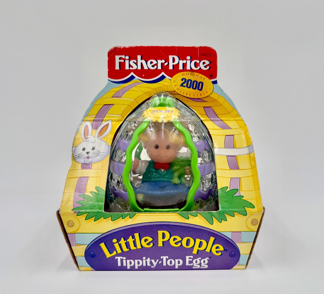 Vintage 2000 Fisher-price Little People Tippity-top Easter Egg New in ...