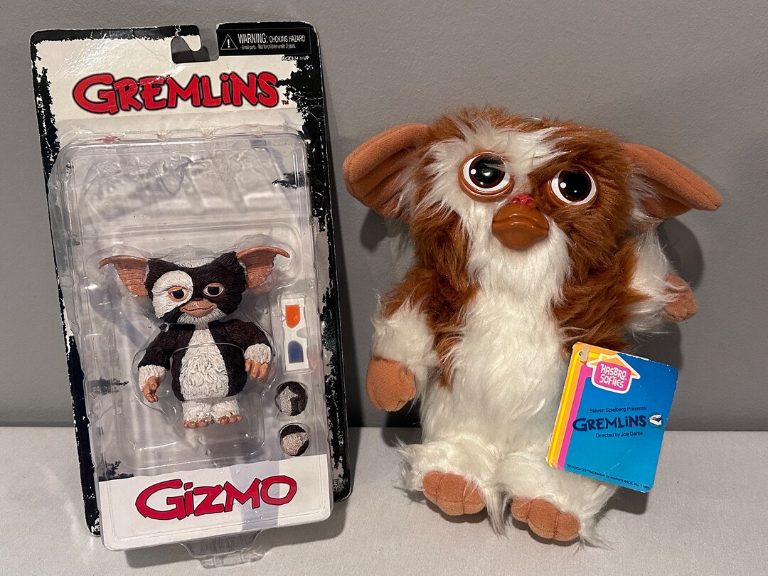 Vintage 1984 Hasbro 10 Inch Gizmo Softie and Reel Toys Gizmo Figure - Etsy