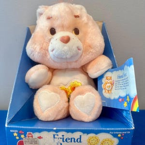 Vintage 1983 Friend Care Bear in Box With Tags - Etsy