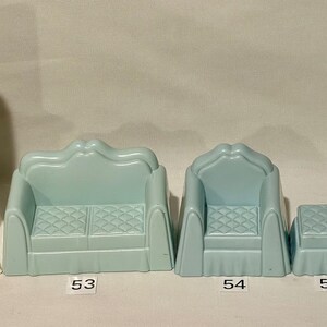 Vintage 1990s Playskool Doll House Furniture/accessories 1 - Etsy