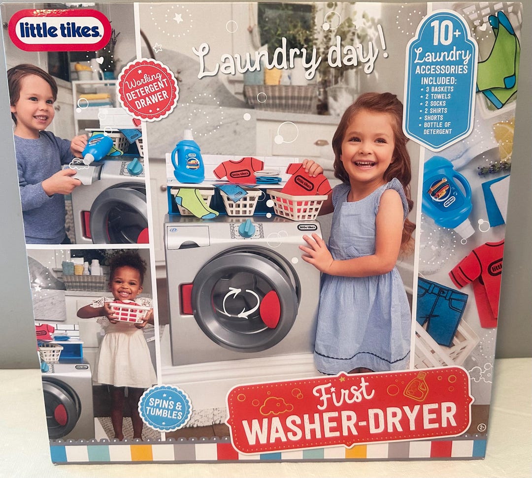 Little Tikes Realistic First Washer and Dryer New in Box - Etsy
