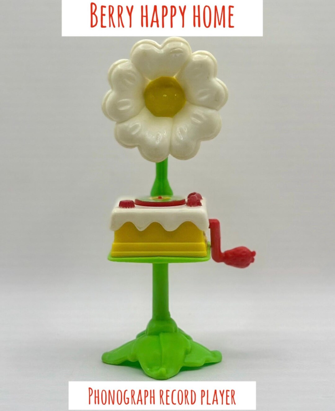 Vintage Strawberry Shortcake Phonograph Record Player for Berry Happy ...