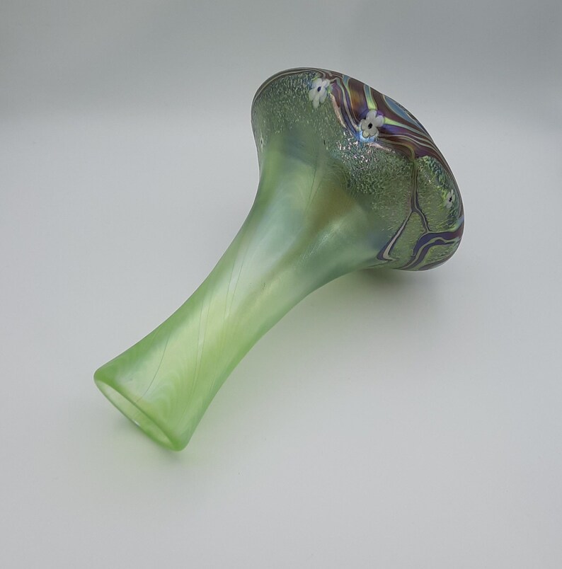 Okra Glass Vase - Etsy UK