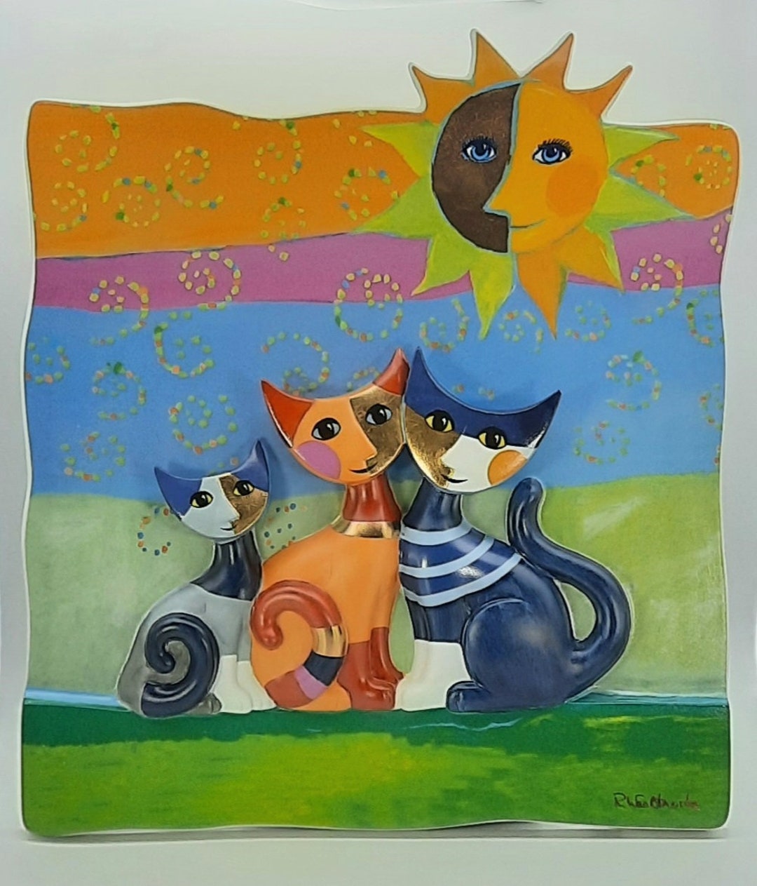 Goebel Rosina Wachmeister Momenti Di Felicita Porcelain Hanging Wall ...