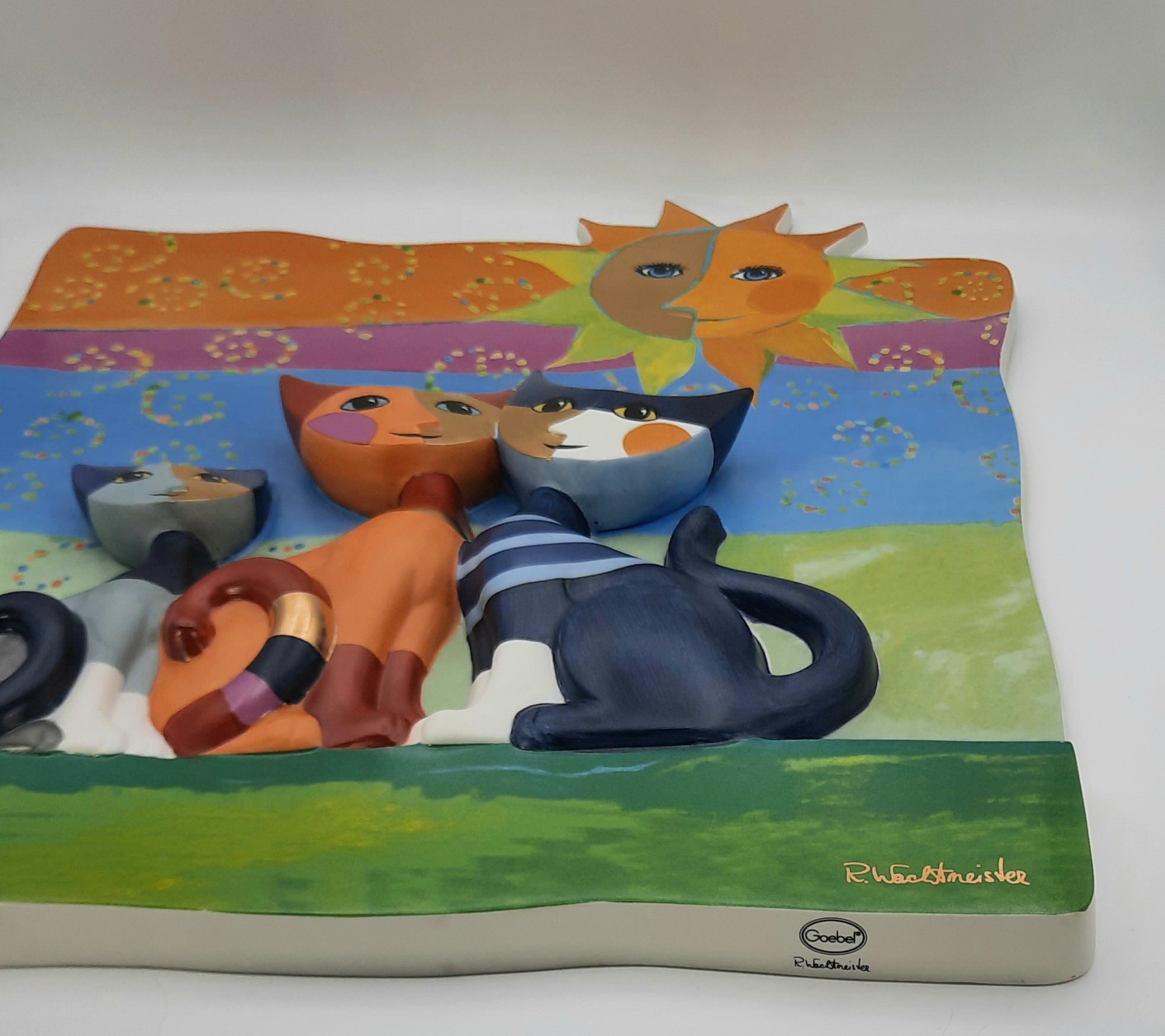 Goebel Rosina Wachmeister Momenti Di Felicita Porcelain Hanging Wall ...