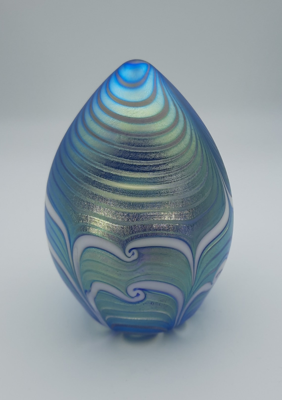 Okra Glass Paperweight - Rare Find - Etsy