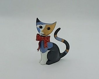 Vintage Porcelain Cat figurine / Goebel / Rosina Wachtmeister / Massimo Germany 2000s - Etsy