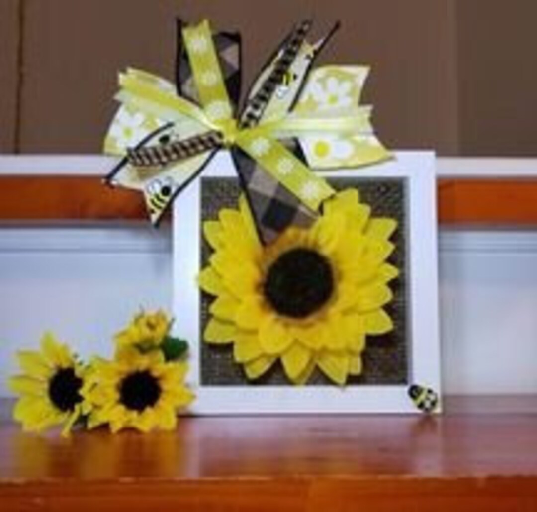 Sunflower Shelf Sitter, Summer Décor, Shelf Decoration, Home Décor ...