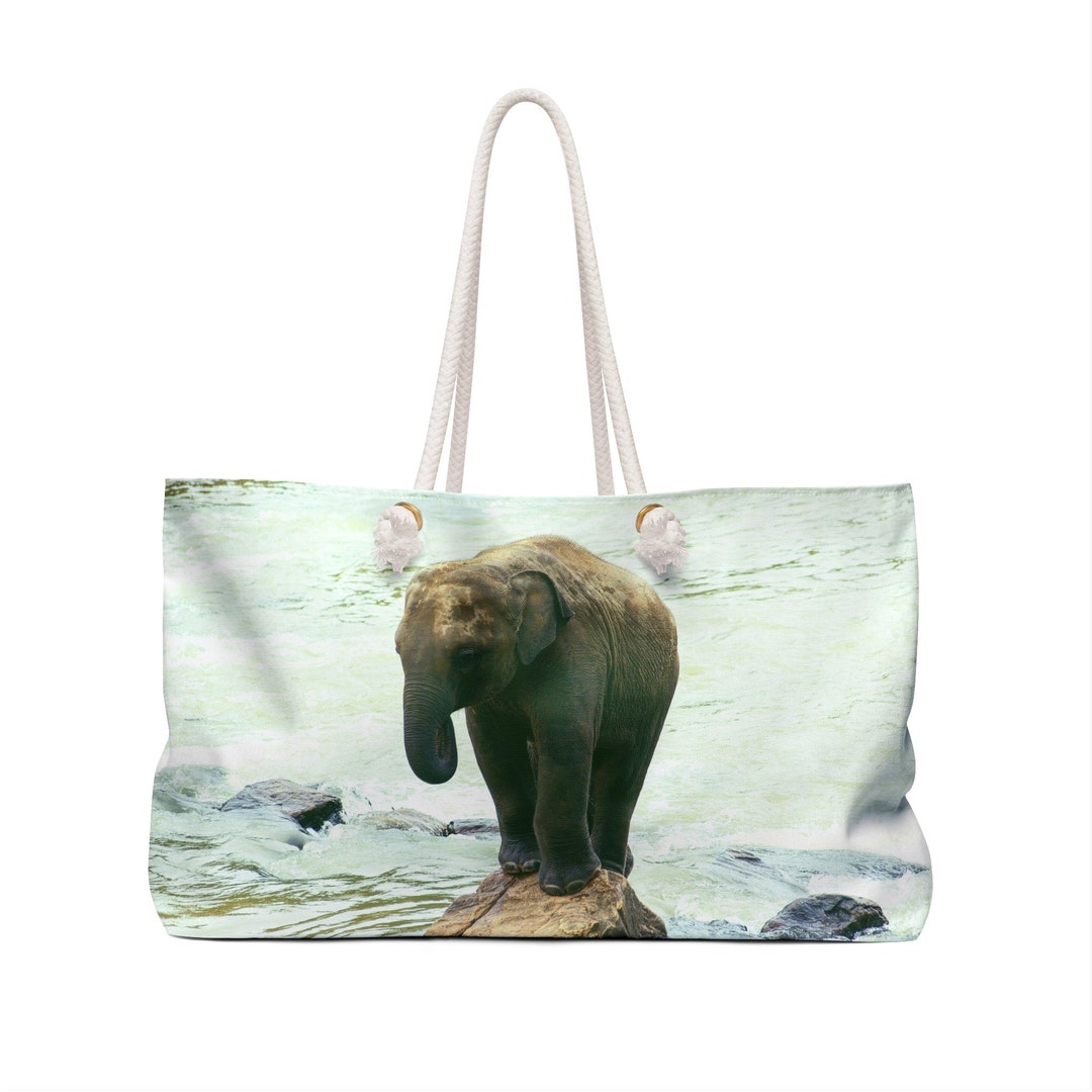 Baby Elephant Weekender Bag, Spacious Travel Bag, Lightweight Bag ...