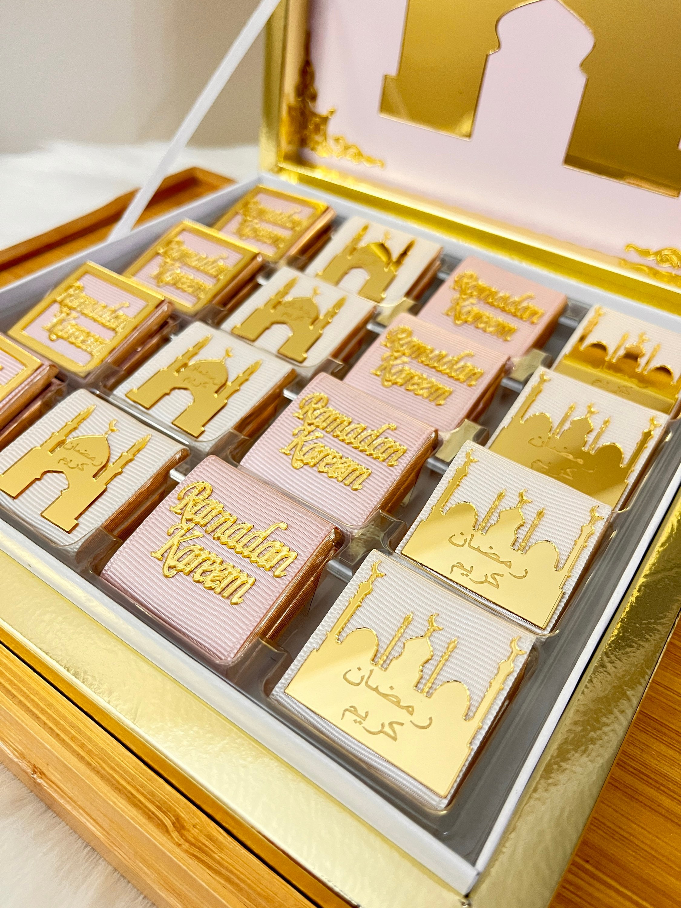 Ramadan Mubarak, Eid Chocolate, İslamic Favor Chocolate, Ramadan Favors ...