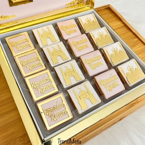 Ramadan Mubarak, Eid Chocolate, İslamic Favor Chocolate, Ramadan Favors ...