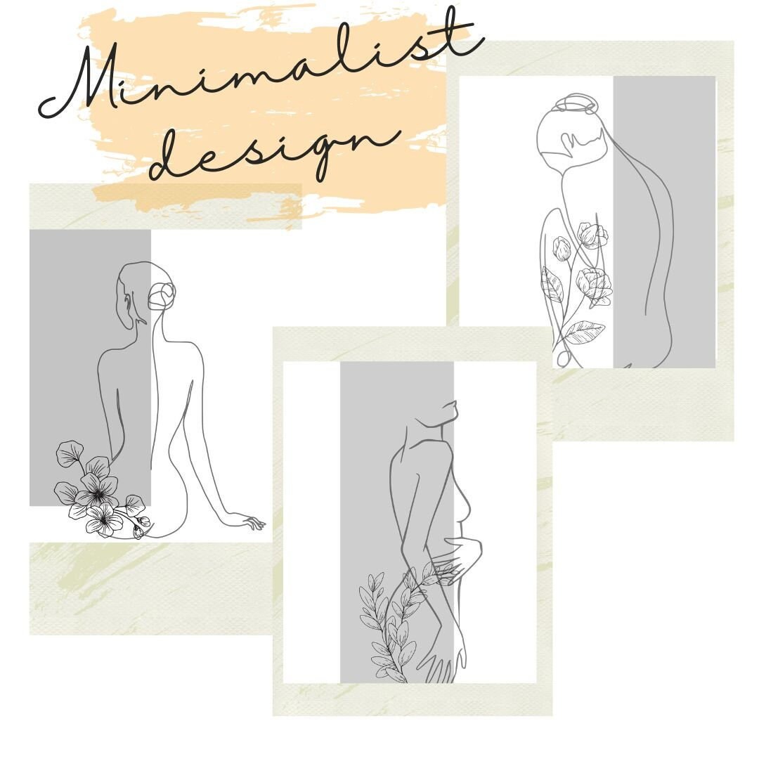 Women Body Digital Art Wall Art Beauty of Women's Body - Etsy