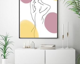 Women Body Digital Art Wall Art Beauty of Women's Body - Etsy