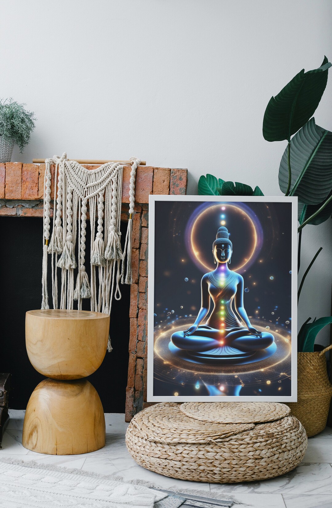 Wall Decoration, A4 Format, Digital Print, Relaxation Art, Meditation ...