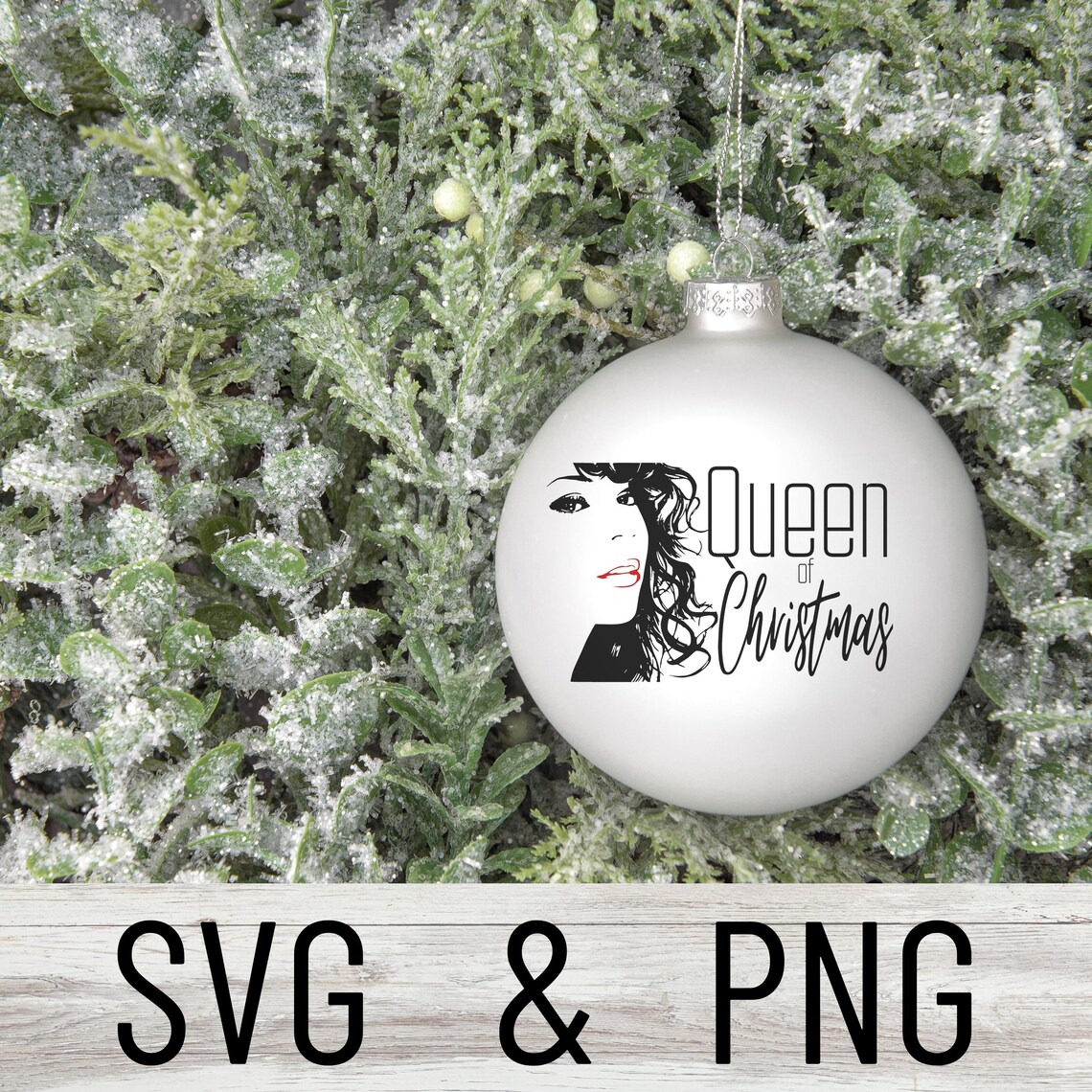 Mariah Carey Queen of Christmas SVG PNG Mariah Carey T-shirt - Etsy