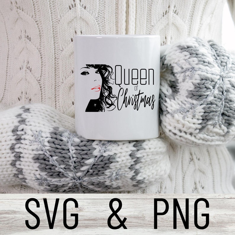 Mariah Carey Queen of Christmas SVG PNG, Mariah Carey T-shirt, Queen of ...