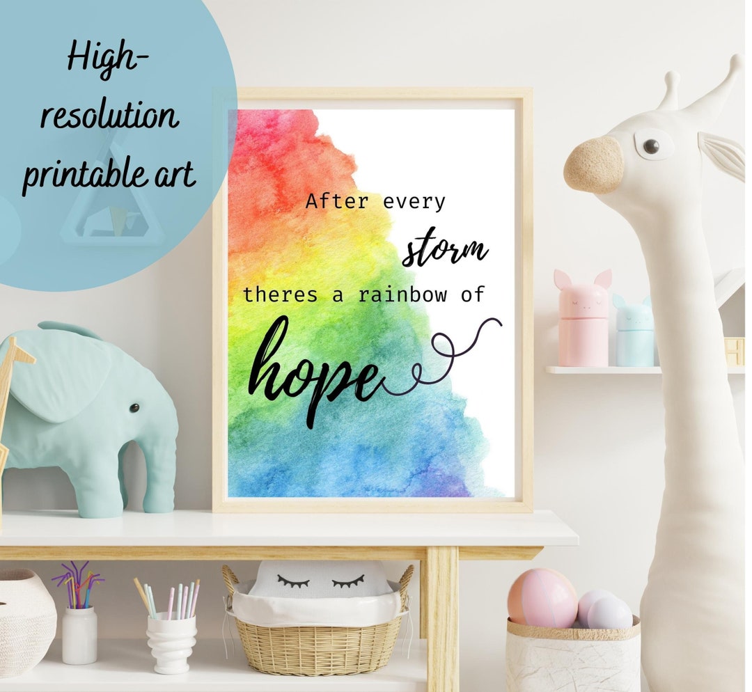 Rainbow Baby - After Every Storm - Etsy