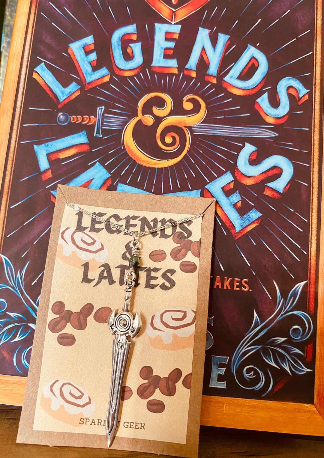 Legends and Lattes Inspired Necklace - Etsy