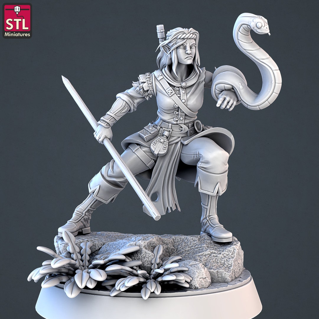 Viper Ranger/forest Protector/3d Printed - Etsy