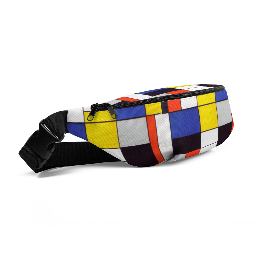 1920s Bum Bag for Women, Piet Mondrian Vintage Fanny Pack, Small ...