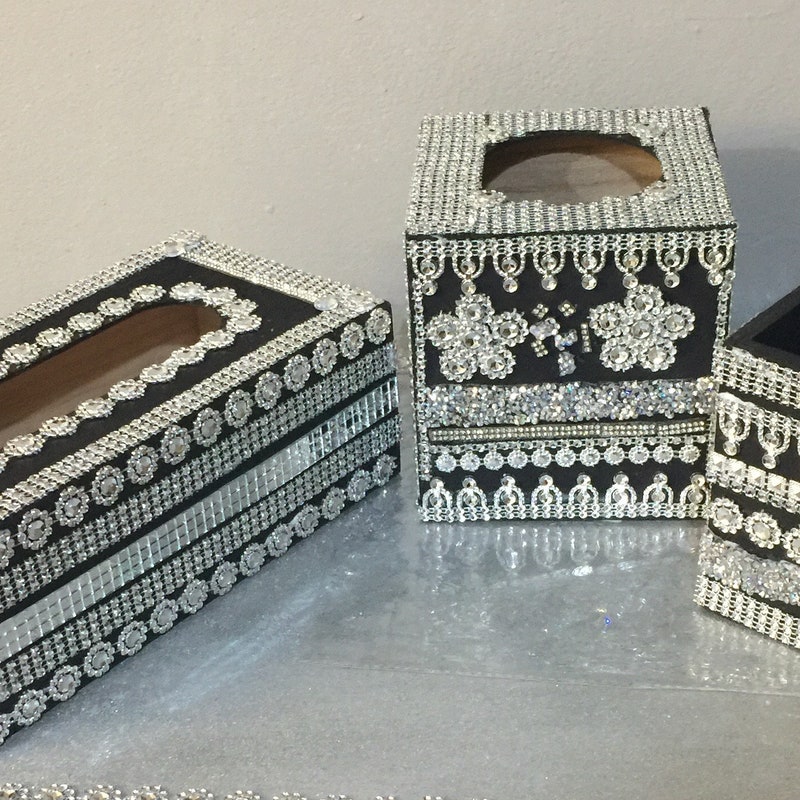 Bling Tissue Box - Etsy