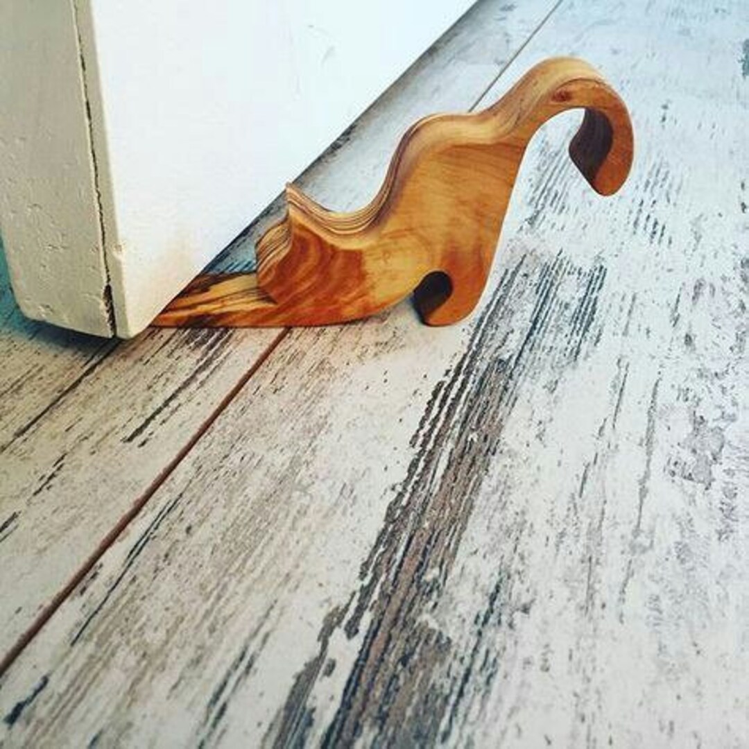 Cat Wooden Door Stop Wedge CNC Cut Template CDR File Instant Download ...