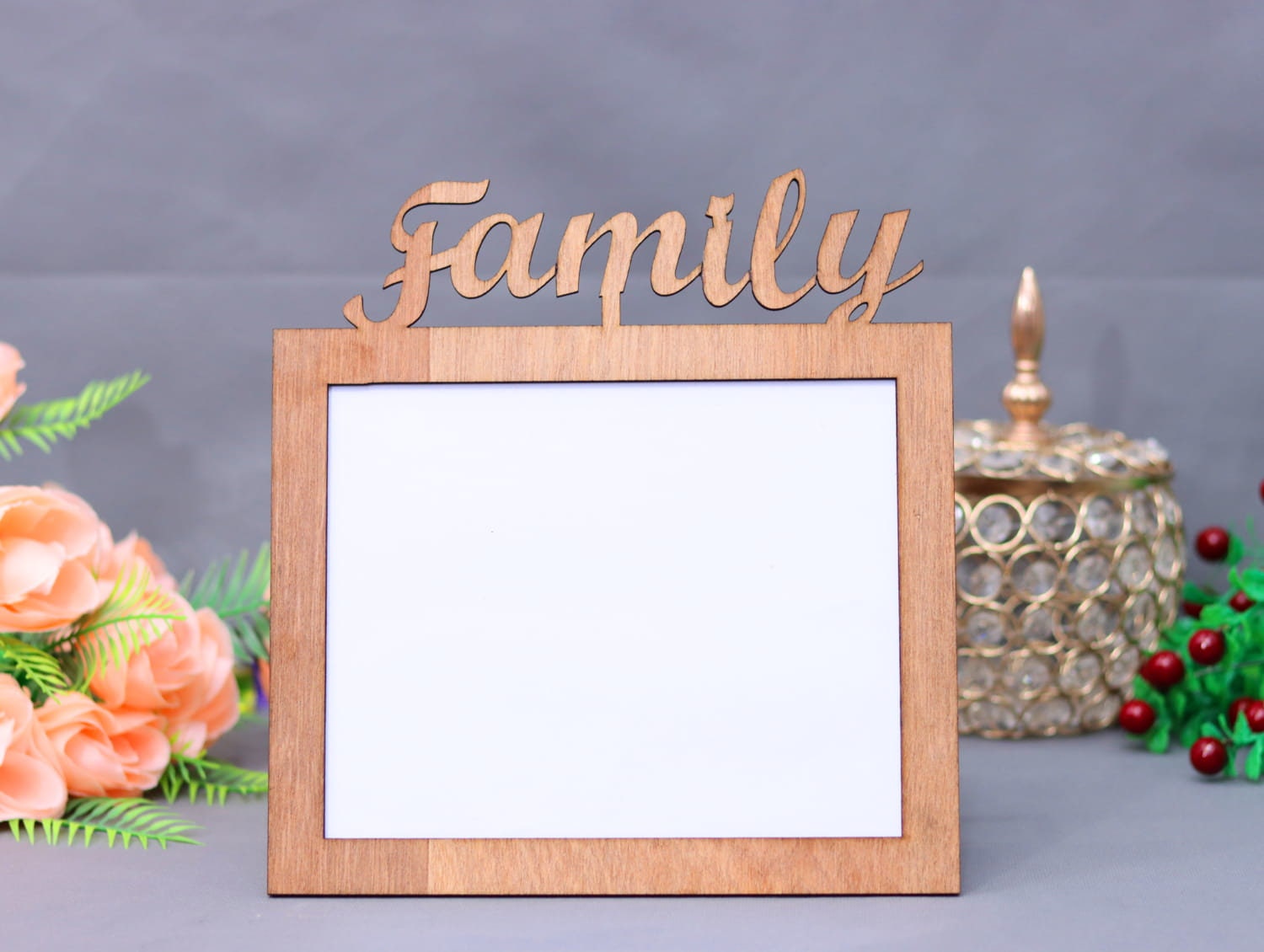 Laser Cut Family Desk Photo - Etsy